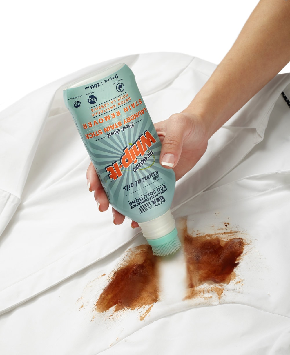 Whip-It Fresh Scent Laundry Stain Stick -9 OZ Includes Built-In Stain ...