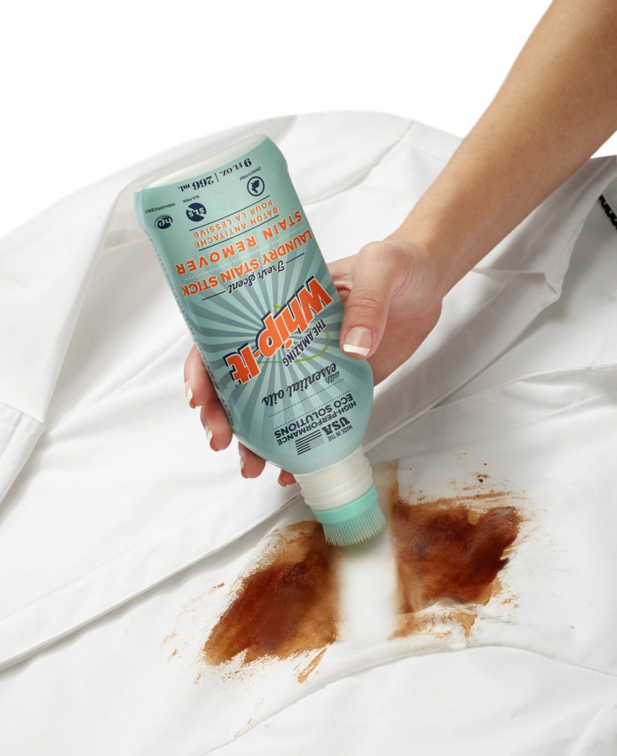 Whip-It Fresh Scent Laundry Stain Stick -9 OZ Includes Built-In Stain ...