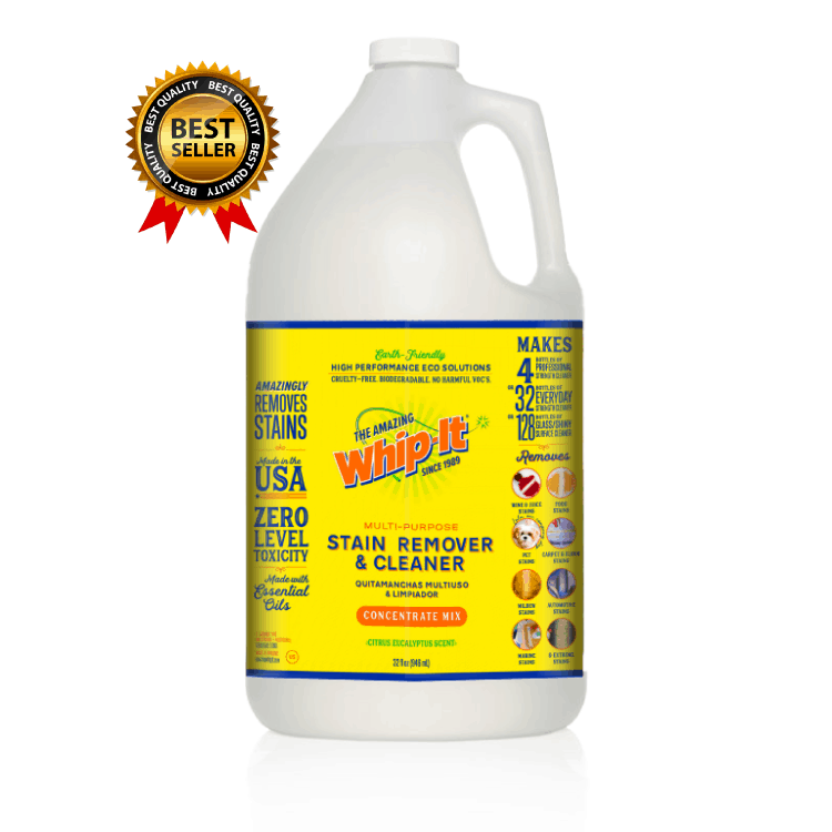 Whip-It Multi-Purpose Stain Remover CONCENTRATE Gallon - Whip-It ...