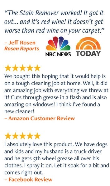 Whip-It® Cleaner & Stain Remover - Amazing Results!