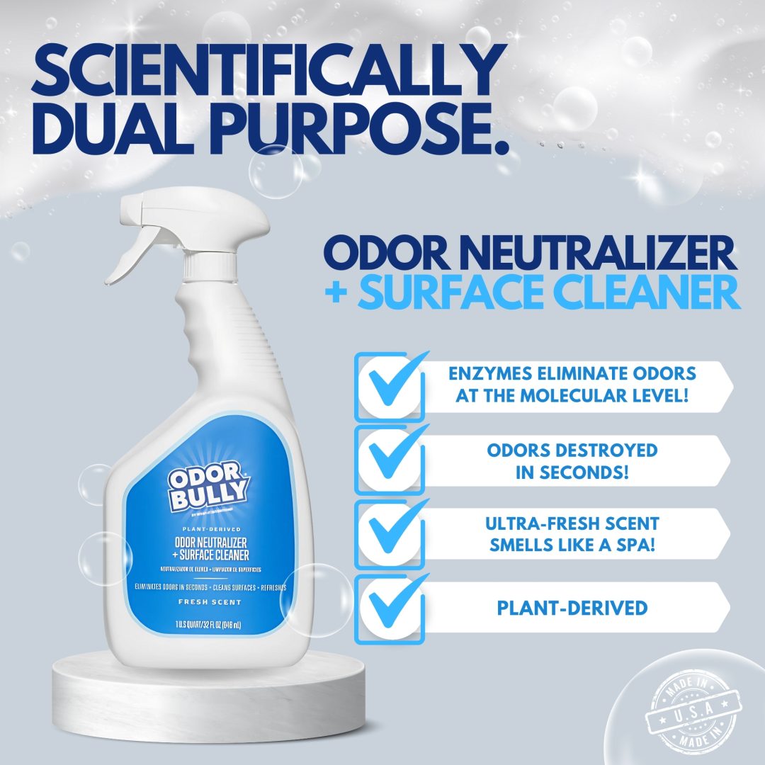Odor Bully® 32 oz Odor Eliminator - Whip-It® Cleaner & Stain Remover