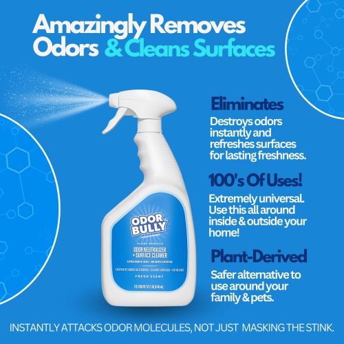 Odor Bully® 32 oz Odor Eliminator - Whip-It® Cleaner & Stain Remover