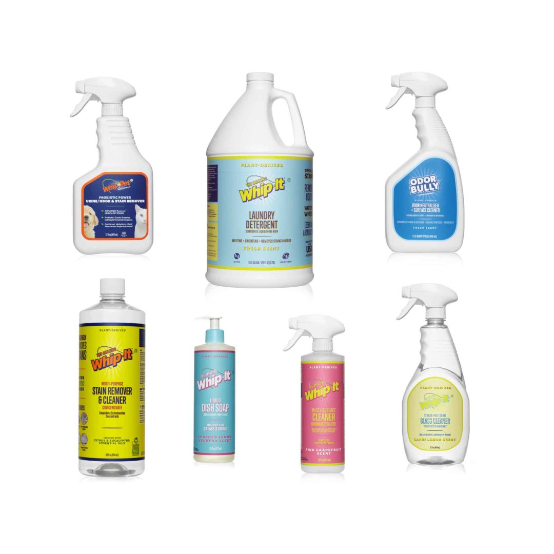 Whip-It Capri Lemon Streak Free Glass Cleaner 32 OZ - Whip-It® Cleaner ...