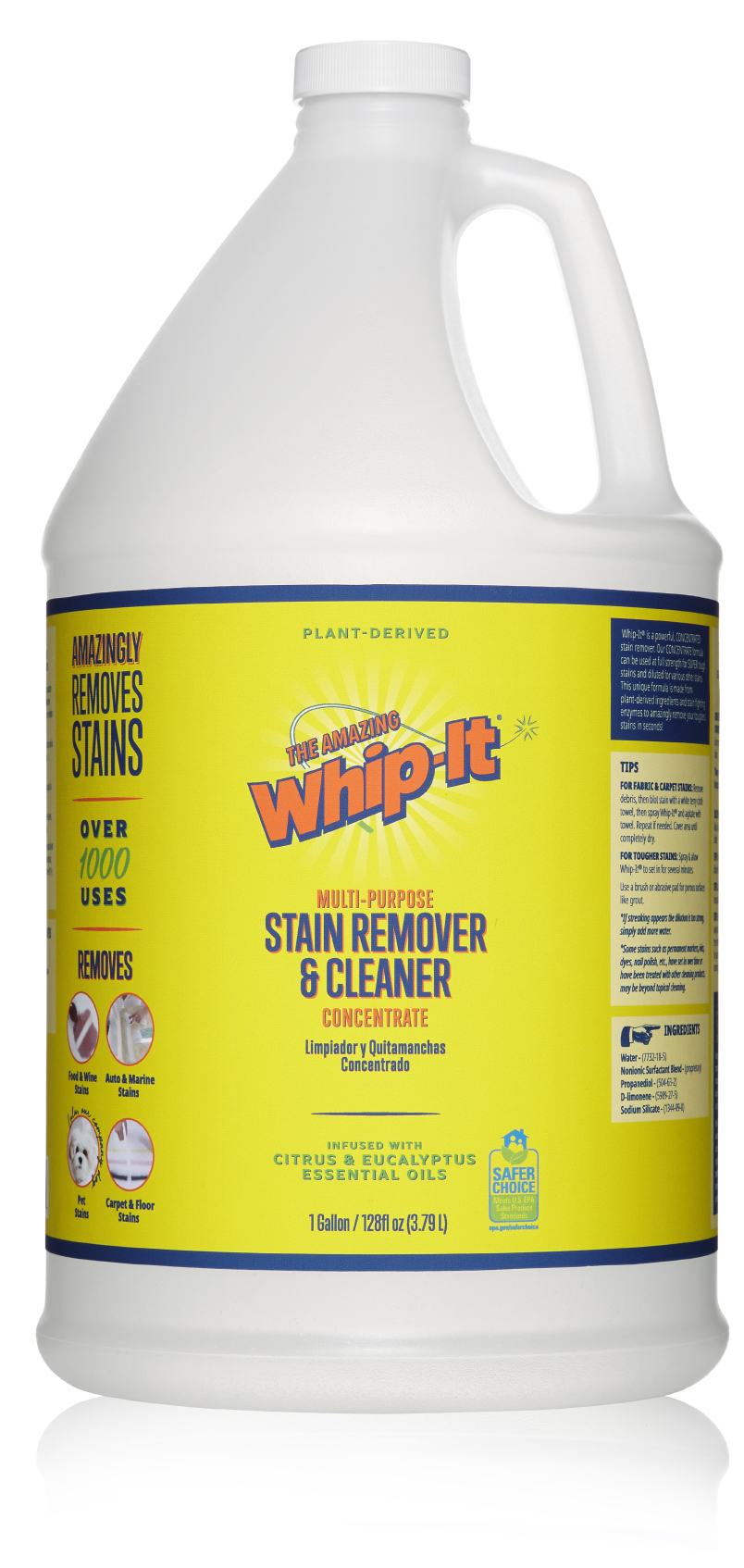 STAIN REMOVER - Whip-It® Cleaner & Stain Remover