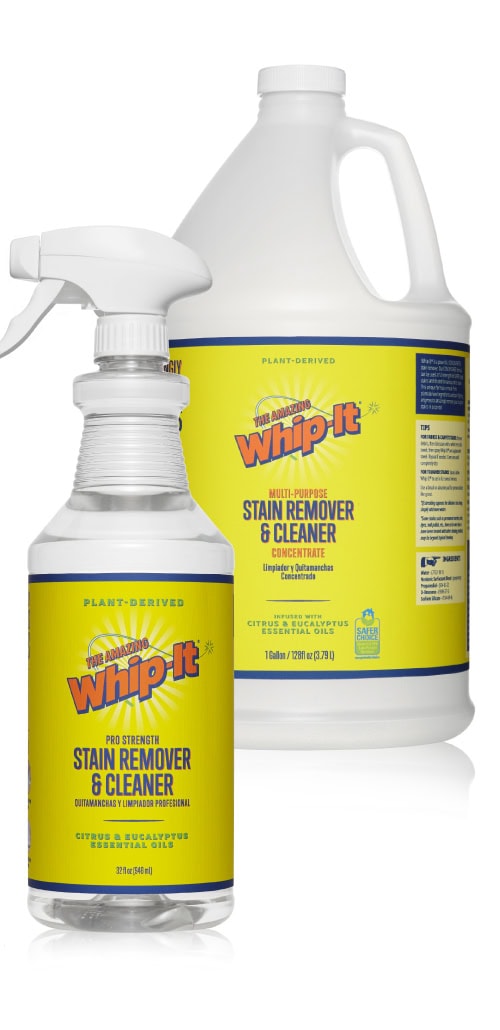 STAIN REMOVER - Whip-It® Cleaner & Stain Remover