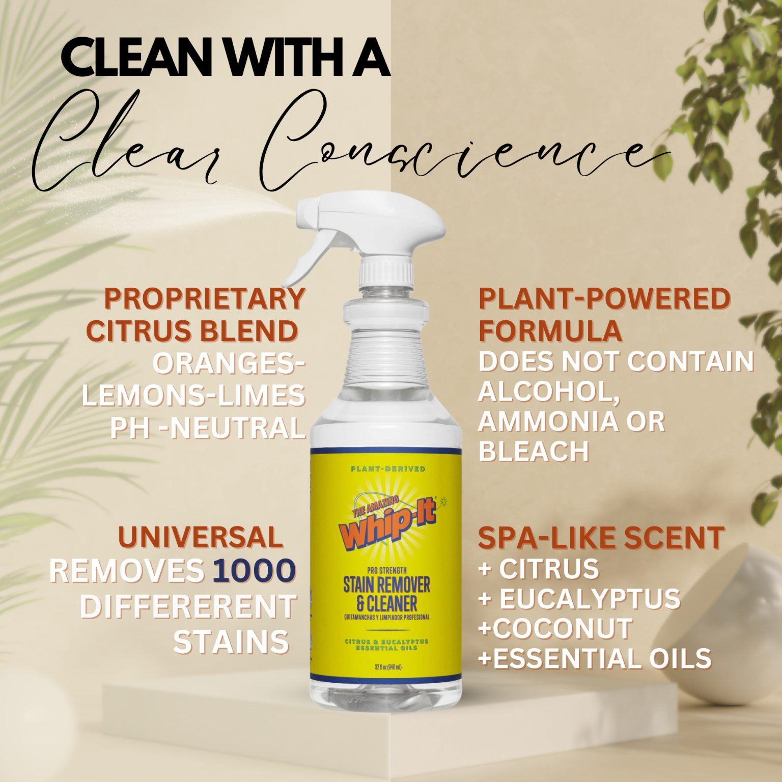 Whip-It Stain and Glass Kit - Whip-It® Cleaner & Stain Remover
