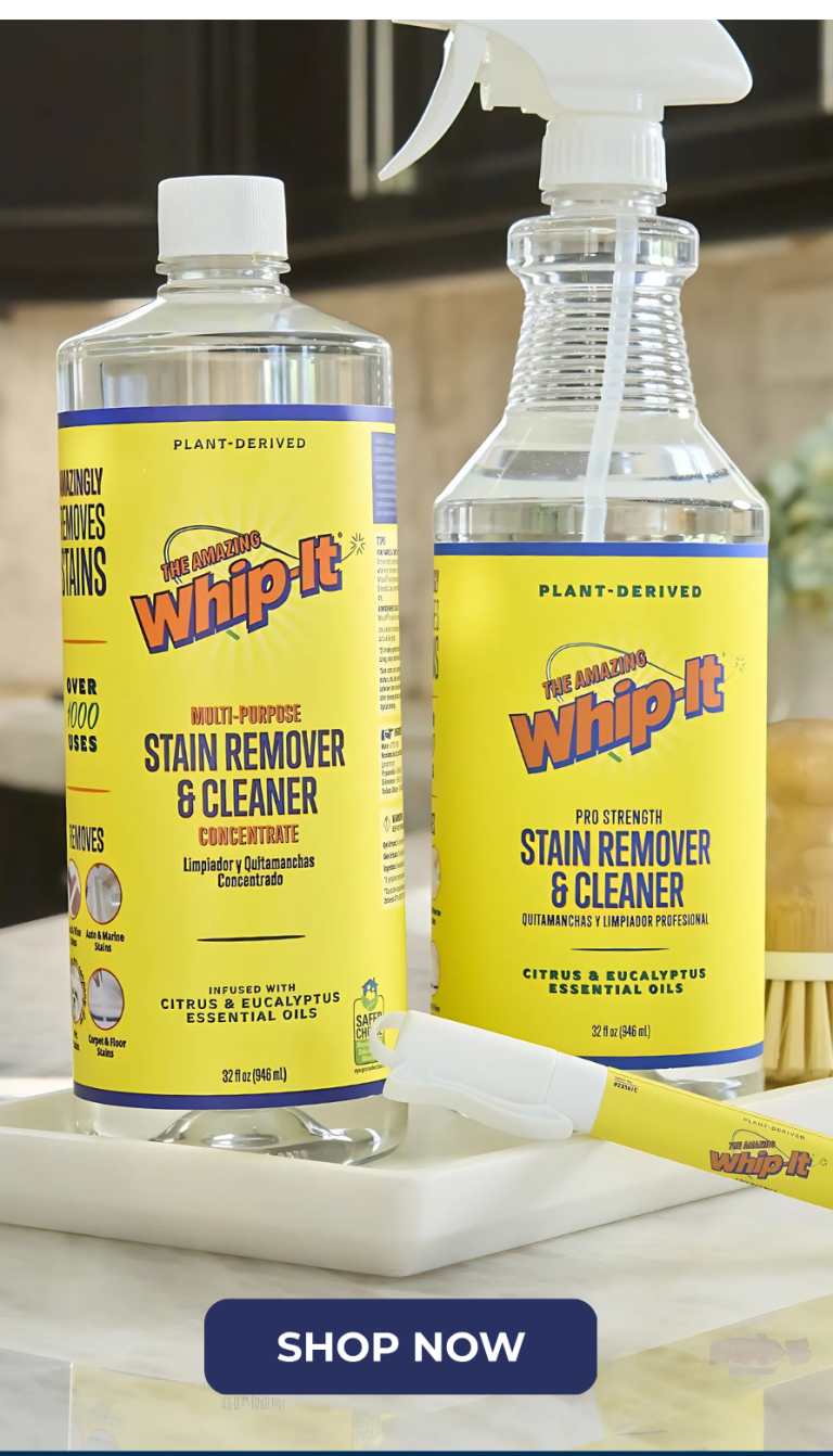 Amazing Whip-It® | Powerful Plant-Based Cleaner for Every Mess